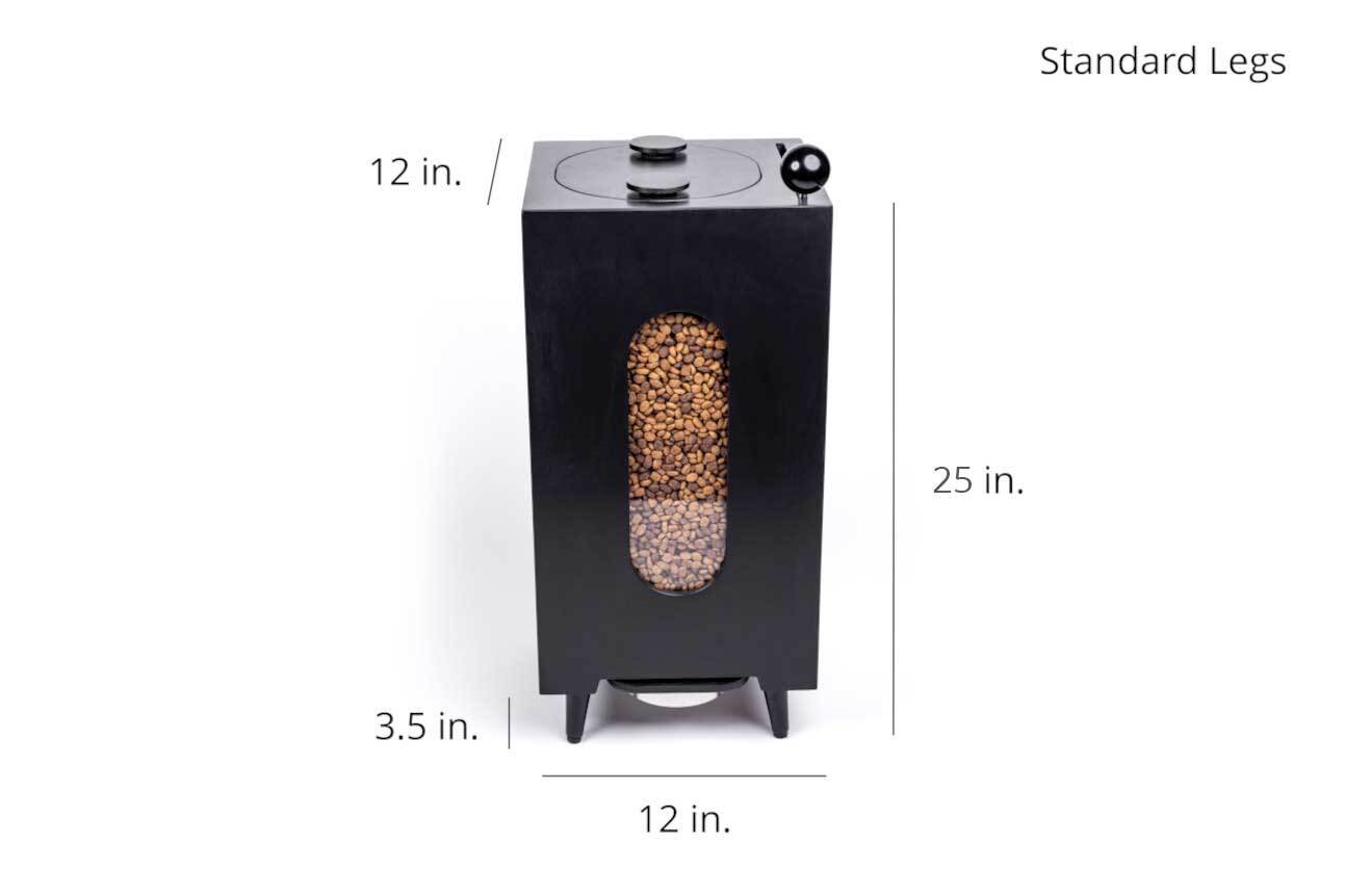 What are the dimensions for the Houndsy Kibble Dispenser? – Houndsy